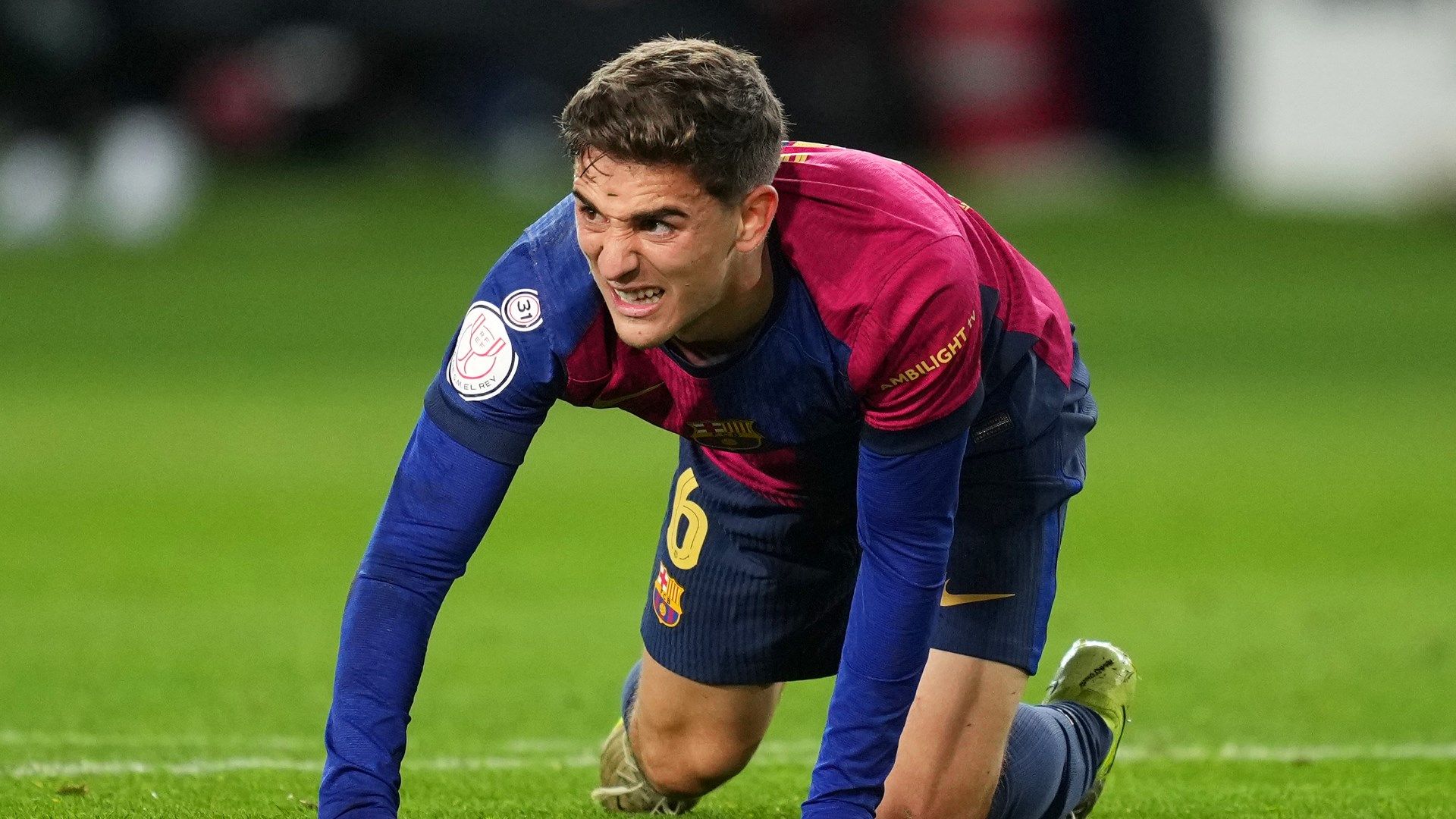 Barcelona make decision on possible second knee operation for Gavi after midfielder suffers ...